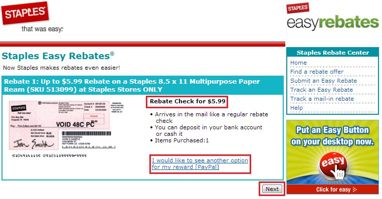 Staples Easy Rebates Step-by-Step Guide - Travel with Grant