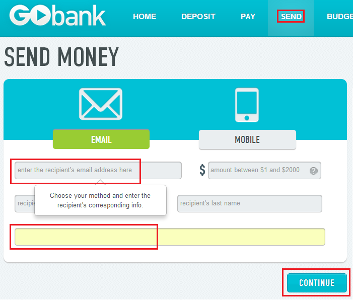 Go Bank Successful Experiments