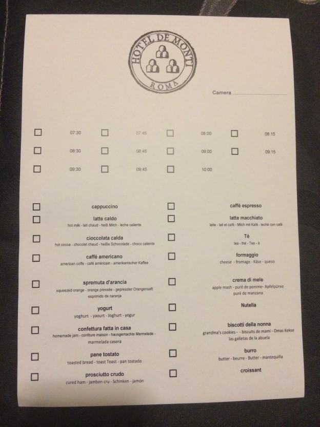 (Hotel Review) Hotel De Monti in Rome with Breakfast in Bed for 64 ...