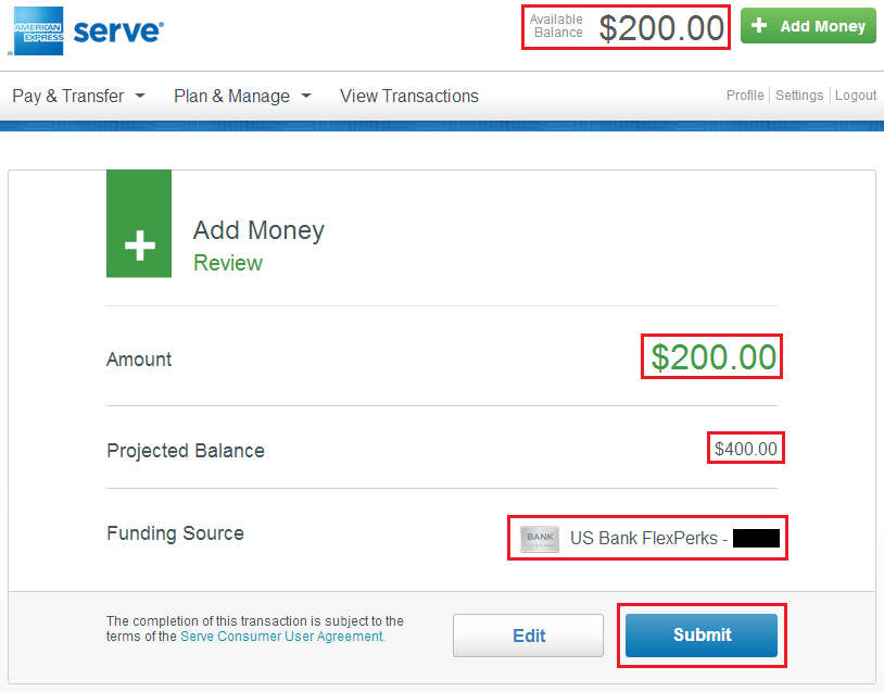 How to Add a Credit Card to Serve