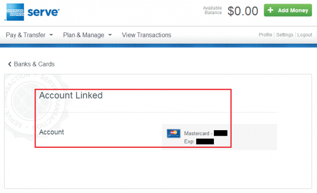 How to Add a Debit Card to Serve