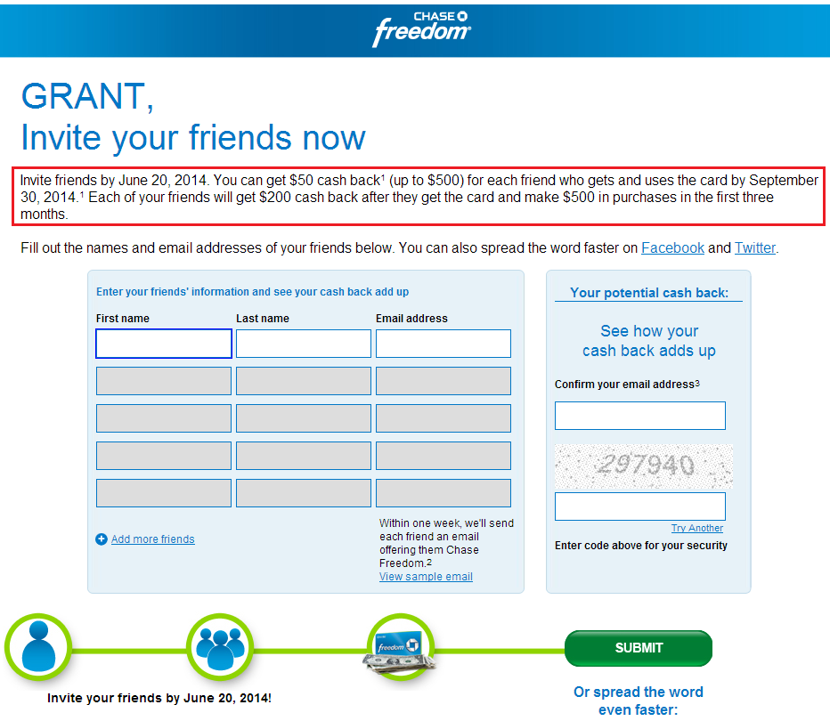 Boingo Preferred Plan for AMEX Platinum, Chase Freedom Refer-a-Friend ...