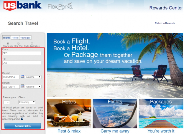 How to Redeem US Bank FlexPoints for Airlines Tickets