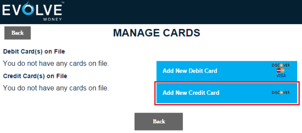 Evolve Money Adds Discover Credit Cards as Bill Pay Payment Source