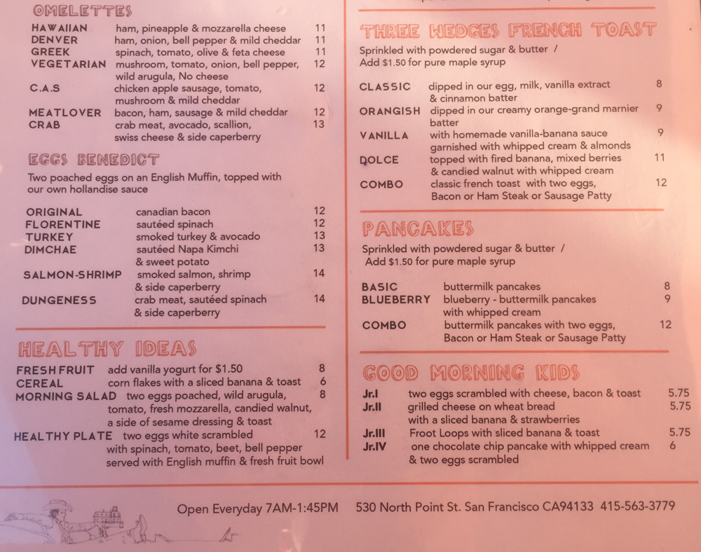 San Francisco Weekend Trip – Part 2: Hollywood Cafe Breakfast, SF Half ...
