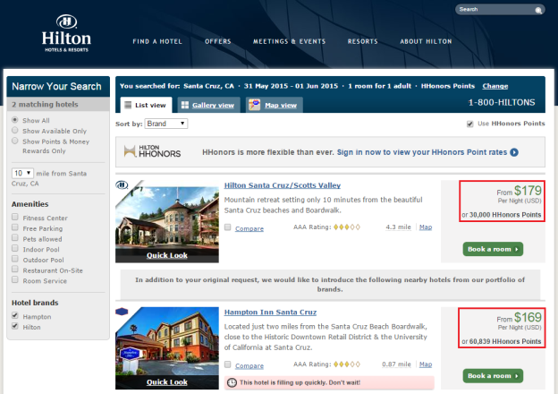 Search and Use a Hilton Free Weekend Night Certificate (Citi Credit ...