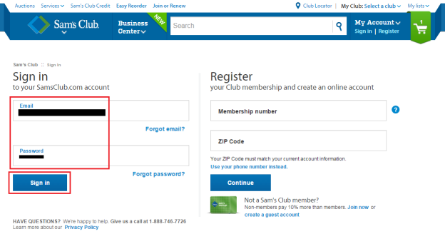 Sam's Club Membership and Complete AMEX Offer Ordering Process
