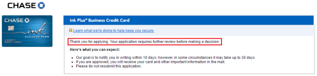 My Recent Credit Card Applications: Chase Ink Plus, Citi Hilton HHonors ...