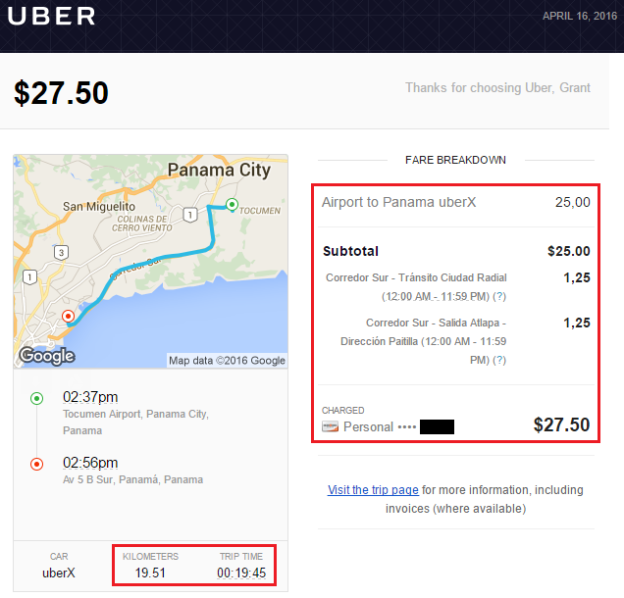 Uber is Cheap and Easy in Panama City and Lima