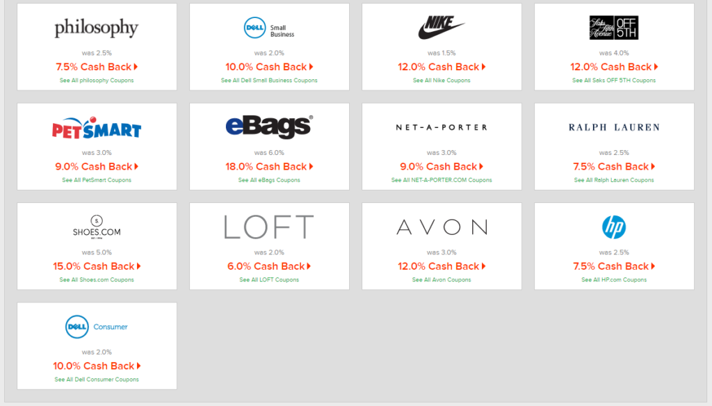 Ebates Triple Cash Back Week Live Now