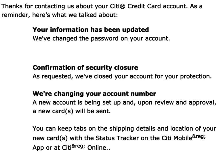 Someone Tried to Hack my Citi AT&T Access More Credit Card