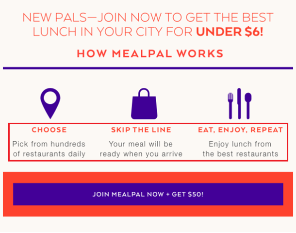 MealPal: Select Meals Under (Available in Select Cities)