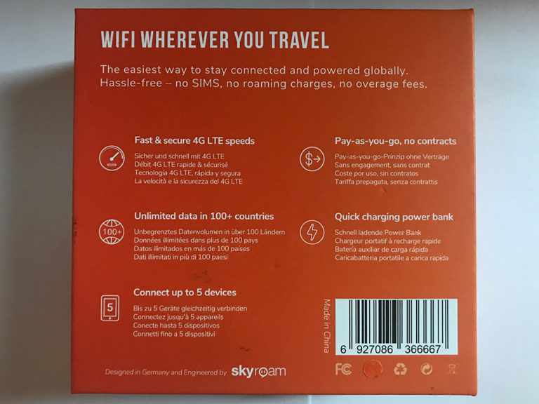 Review: SkyRoam Solis Global WiFi Hotspot & USB Power Bank
