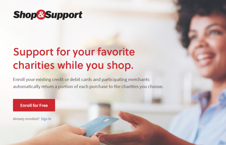 Use Shop & Support to Earn Money for your Favorite Charity (Up to a 60% ...
