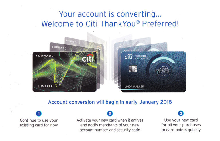 My Long Term Citi Credit Card Plans & Citi Forward to Citi Preferred ...