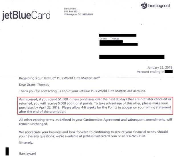 My Successful Barclays JetBlue Plus Credit Card Retention Call