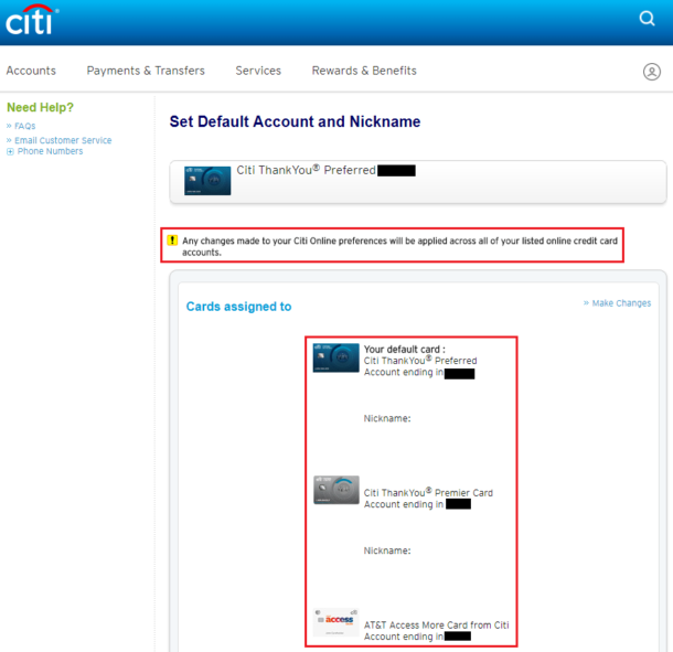 How to Remove / Unlink Citi Credit Card from Online Account