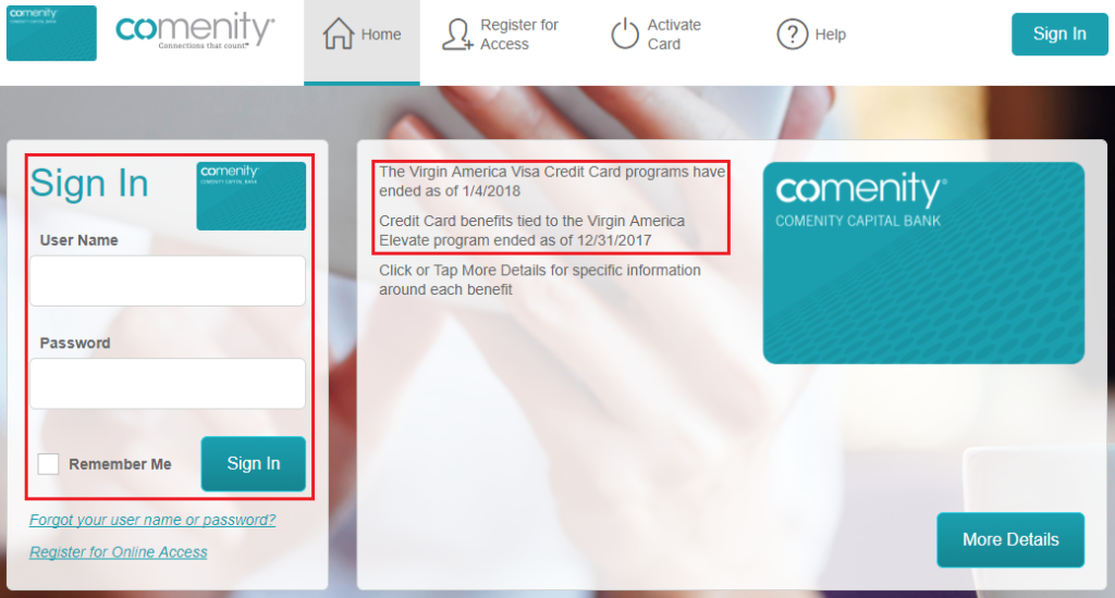 Comenity Virgin America Credit Card Partial Annual Fee Refunded ...