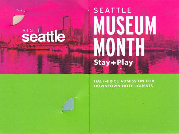 Seattle Museum Month: 50% or 100% Off Museums (Ends February 28)