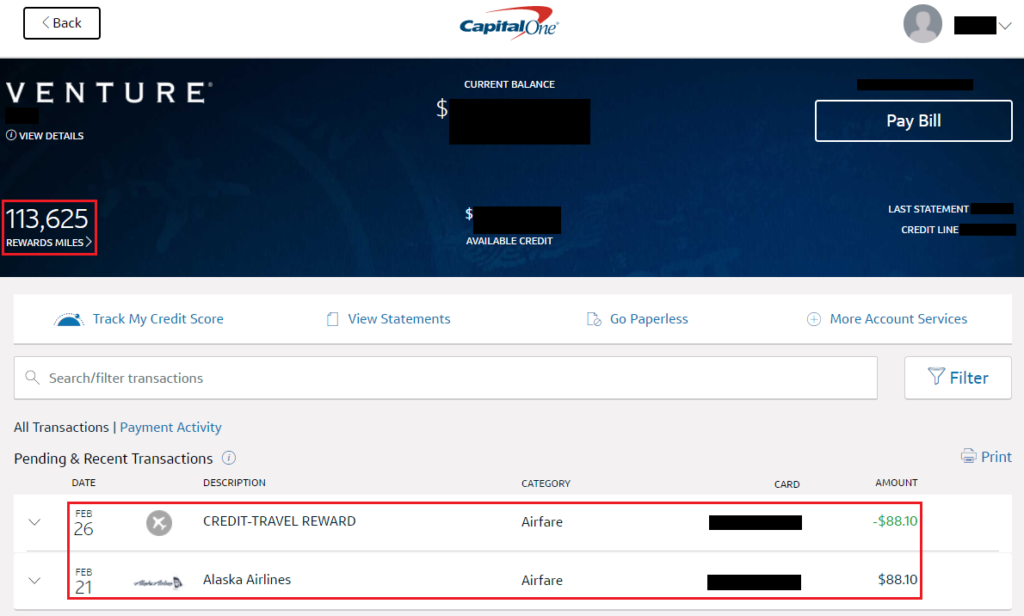 How to Redeem Capital One Venture Rewards "Miles" for Travel Purchases
