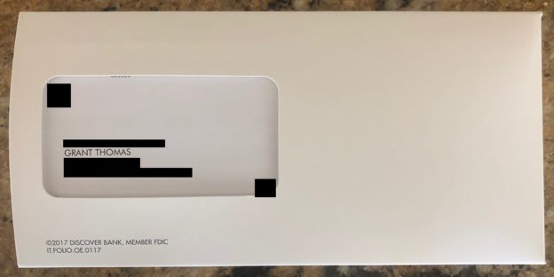 Unboxing my Discover It Miles Credit Card: Card Art & Welcome Letter