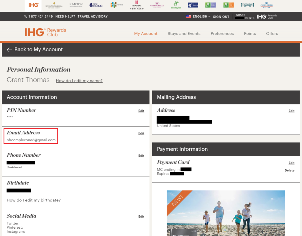 My IHG Rewards Club Account was Hacked, Here's what I Did Next...
