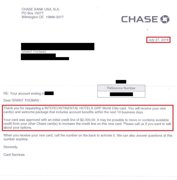 Unboxing my Chase IHG Rewards Premier Credit Card: Card Art, Brochure ...