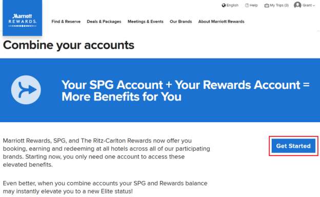 How to Combine SPG & Marriott Accounts (Points, Lifetime Status & Free ...