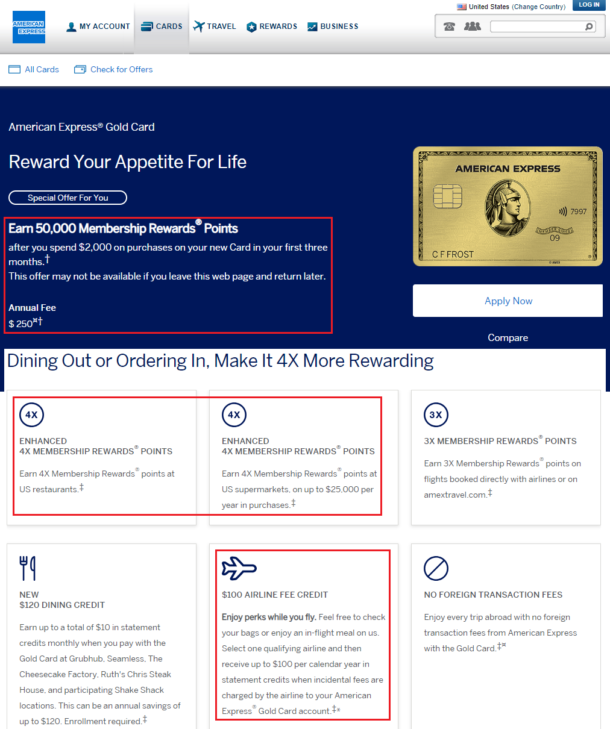 American Express Gold Card Approval & Instant Card Number Available ...