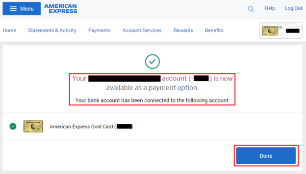 How to Activate & Set Up American Express Gold Card in AMEX Online Account