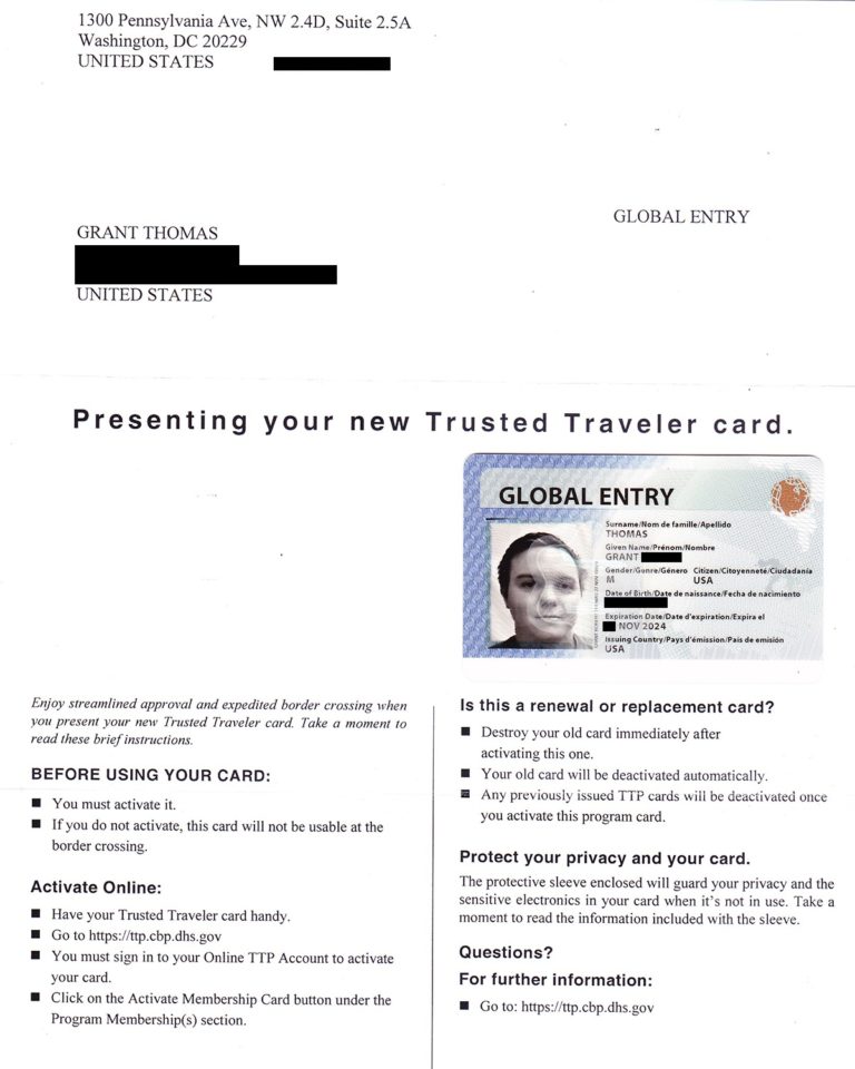 How to Renew your Global Entry Card & Membership Online (0 Fee Every 5 ...