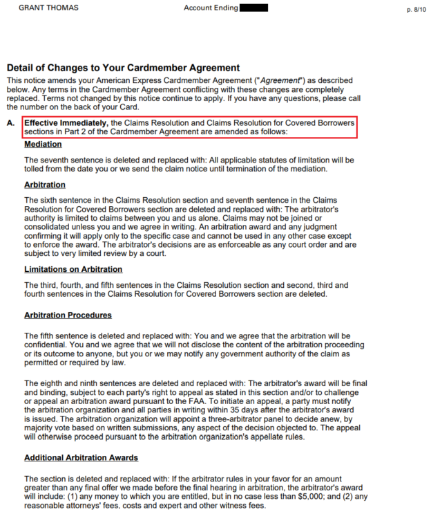 American Express Card Changes: Claims Resolution, Person to Person ...