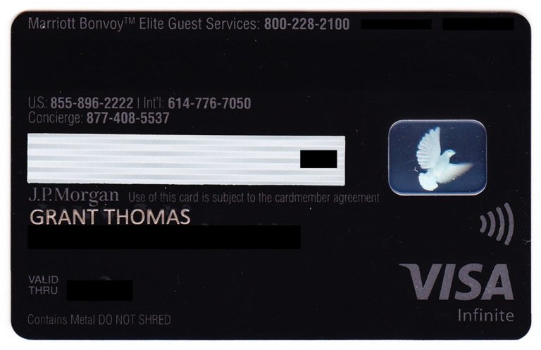 Unboxing my Upgraded JPMorgan Chase Ritz Carlton Visa Infinite Credit ...