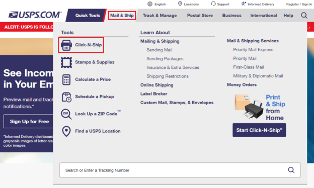 How to Purchase & Print USPS Shipping Labels Online (AMEX Business ...
