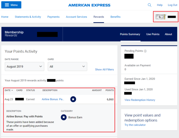 American Express Automatically Issued Missing Membership Rewards Points ...
