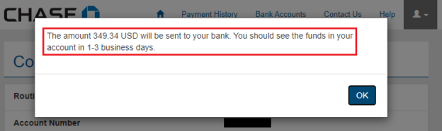 Overpaid Chase Credit Card? Receive Credit Balance Refund via ACH Bank ...