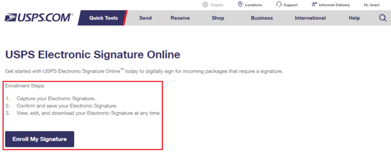 New USPS Informed Delivery Feature: Electronic Signature Online (eSOL ...