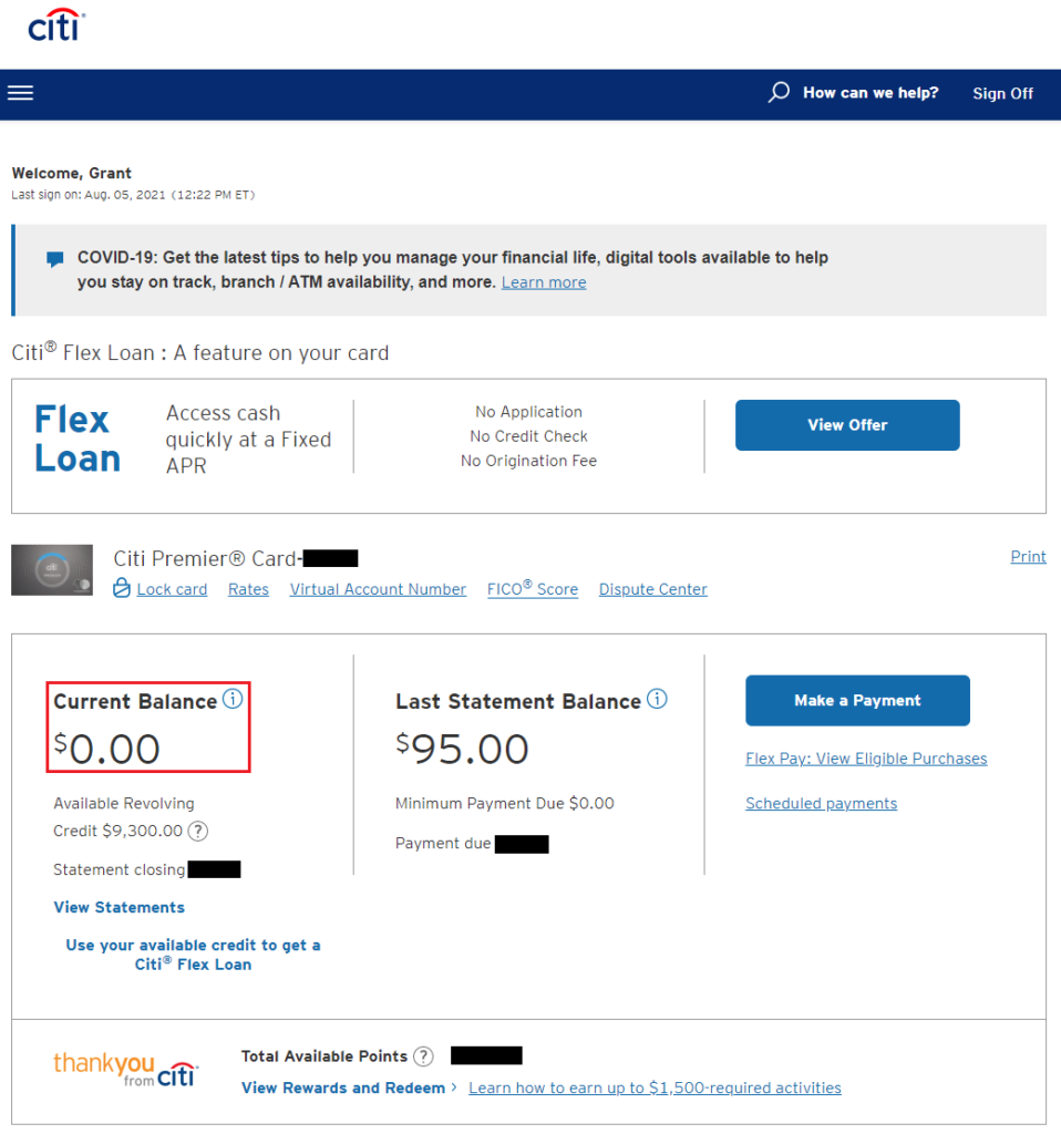 Citi Credit Card Payments Not Showing Online & in Citi App (YMMV)