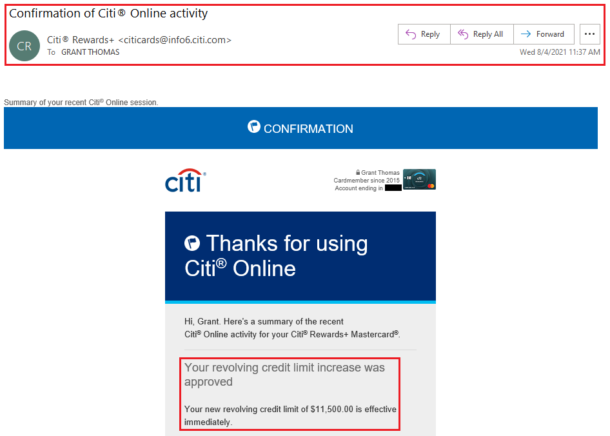 Quick & Easy Credit Limit Increases with the Citi App (No Hard Pull or ...