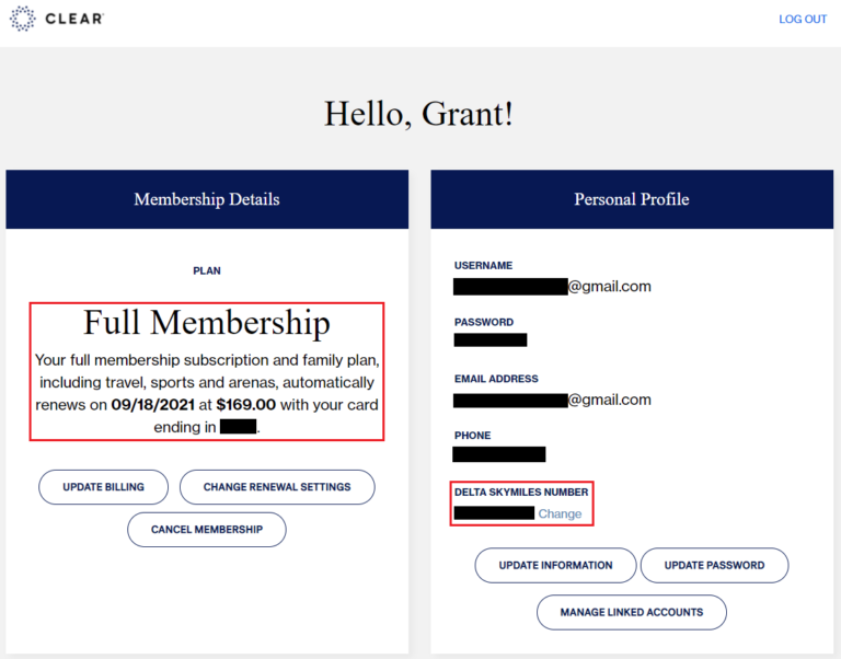 My CLEAR Experience: Reactivating Membership, Adding Family Member ...