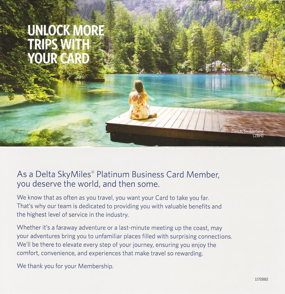 Unboxing American Express Delta Platinum Business Credit Card: Card Art ...