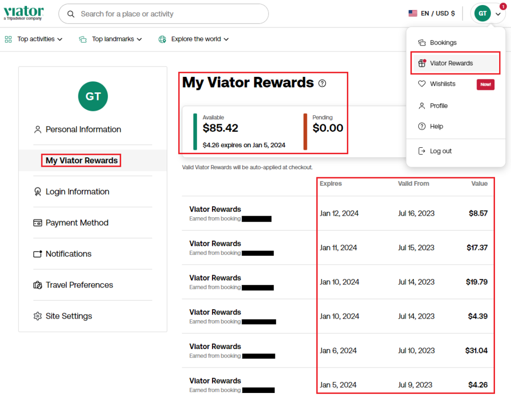 Viator Launches Viator Rewards; Earn 10% Rebate on Activities & Redeem ...