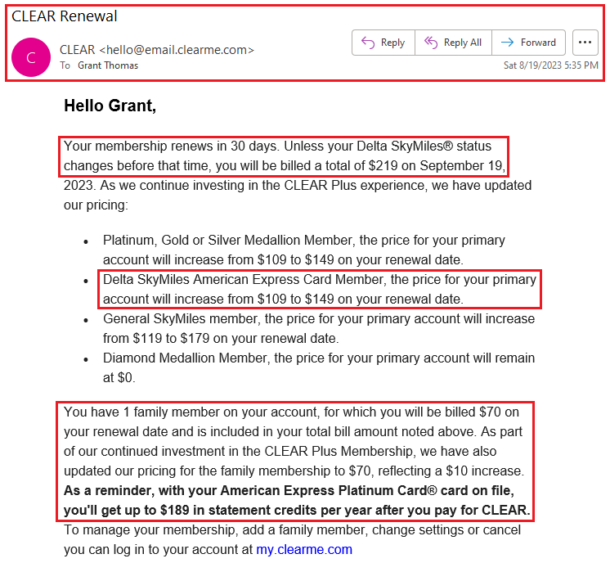How to Use 2 American Express Business Platinum Cards to Split CLEAR ...