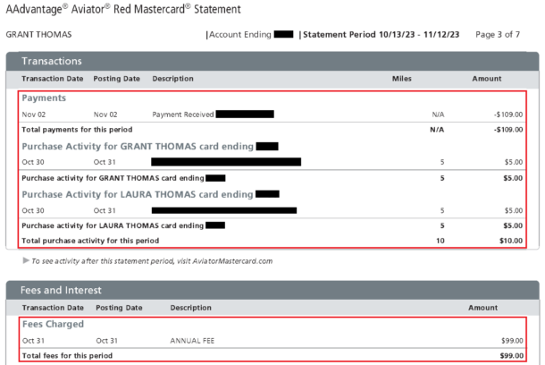 Timeline of Barclays AAdvantage Aviator Red Credit Card 75,000 American ...