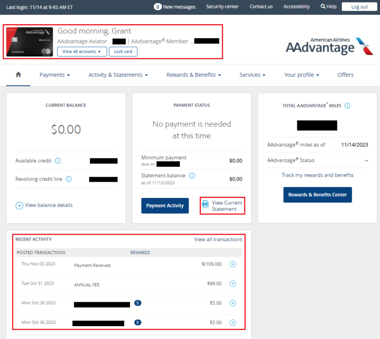 Timeline of Barclays AAdvantage Aviator Red Credit Card 75,000 American ...